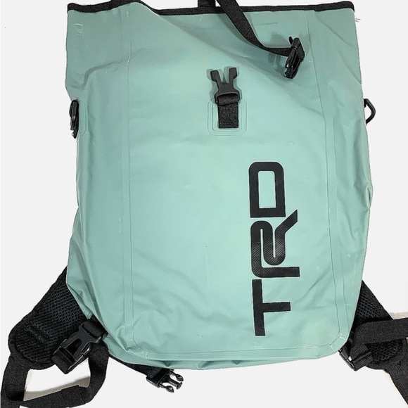 Bags | Toyota Racing Trd Backpack Dry Bag Wet Bag Light Greenblue ...